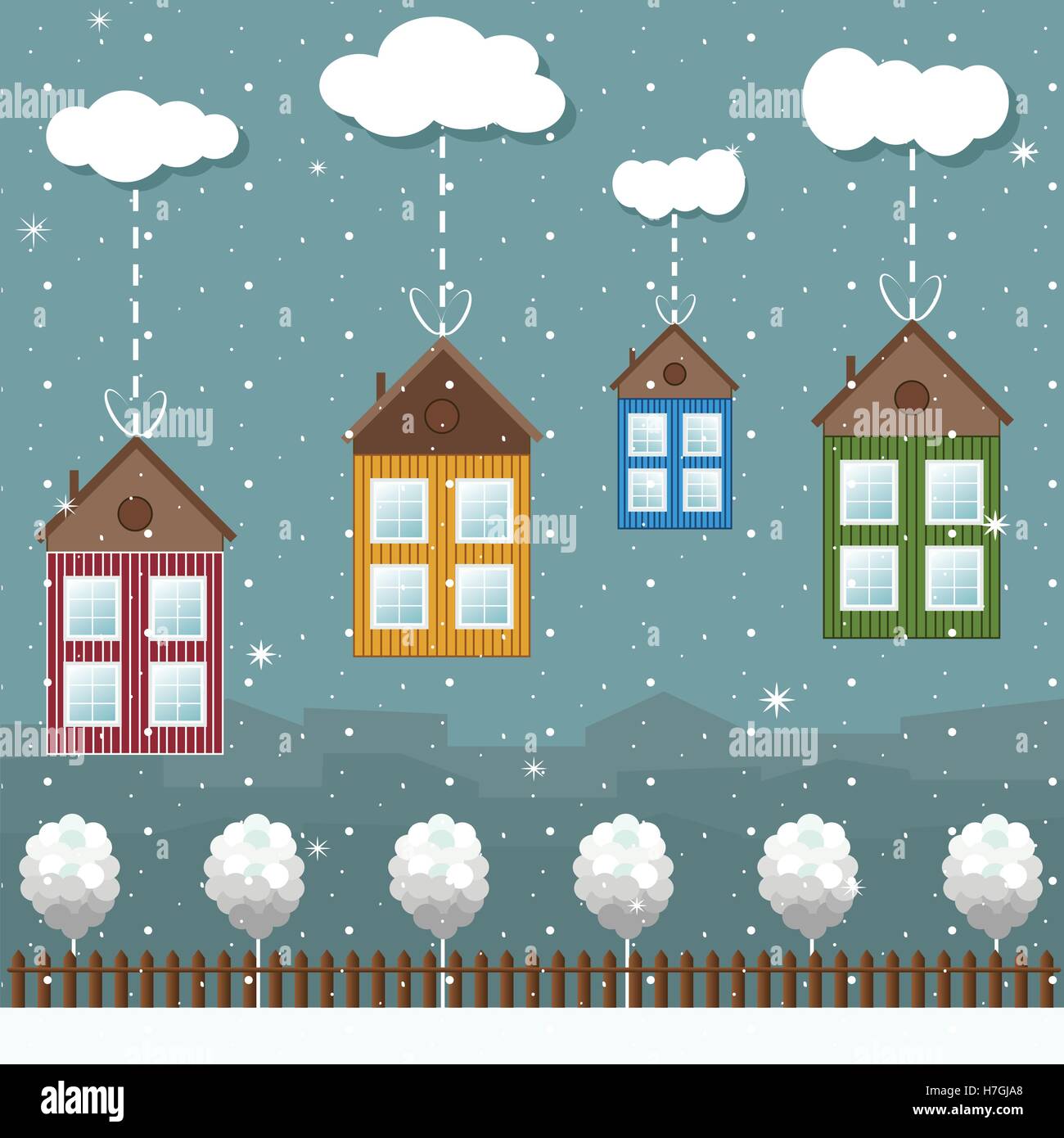 Family christmas gifts in Stock Vector Images - Alamy