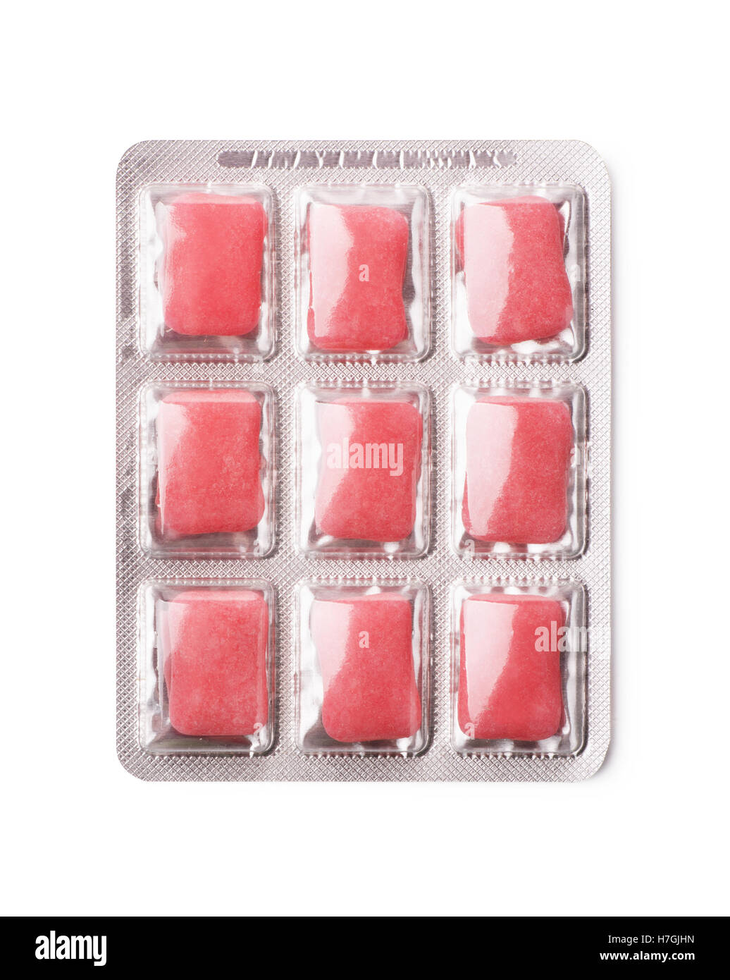 Pink bubble gum in Cut Out Stock Images & Pictures - Alamy