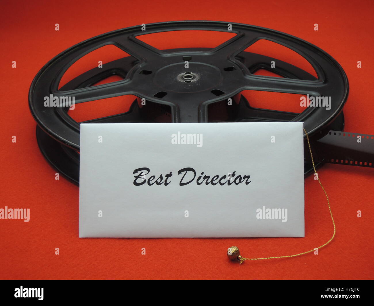 Envelope with best director for a movie award Stock Photo - Alamy