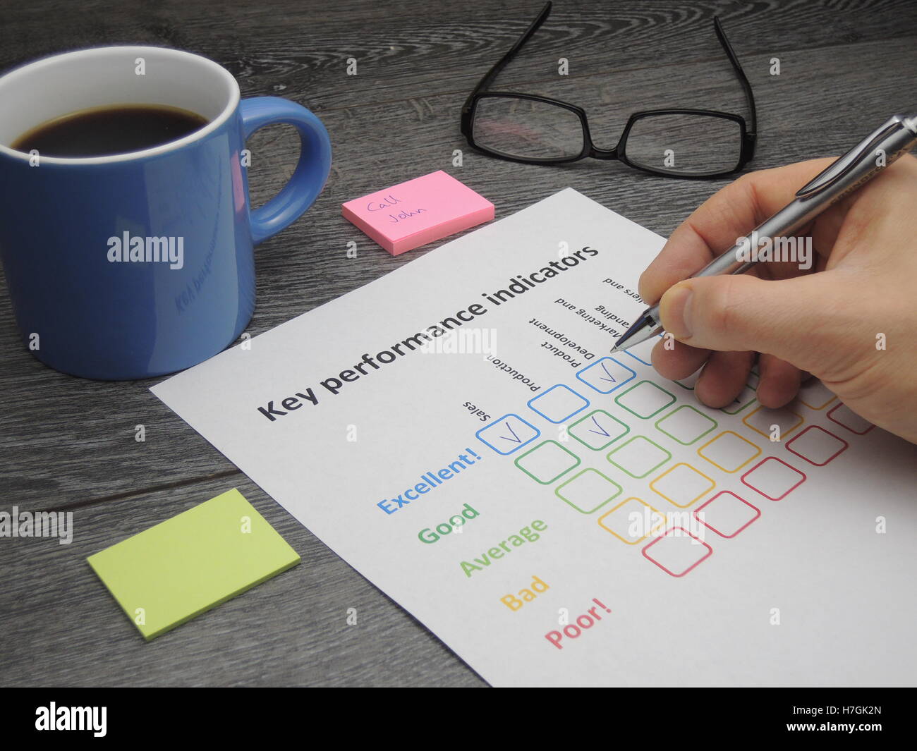 Key performance indicators hi-res stock photography and images - Alamy