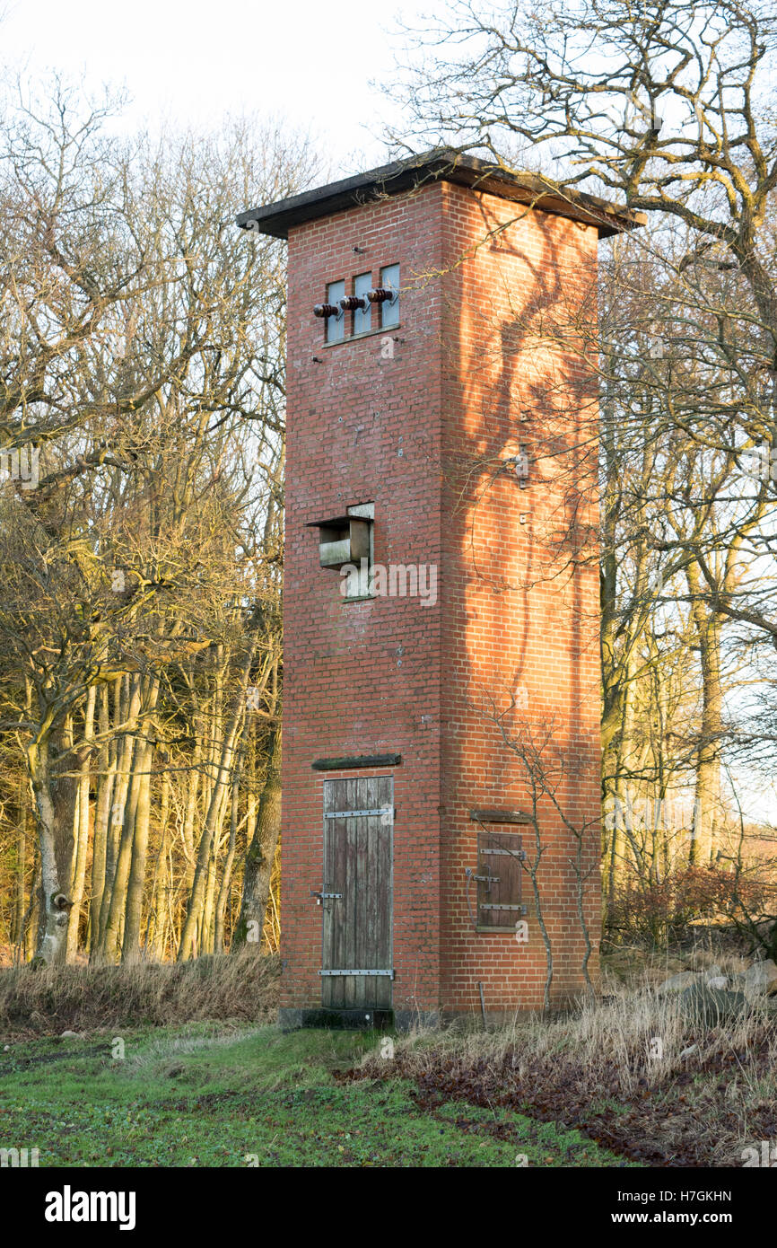 Old power station in a rural setup Stock Photo - Alamy