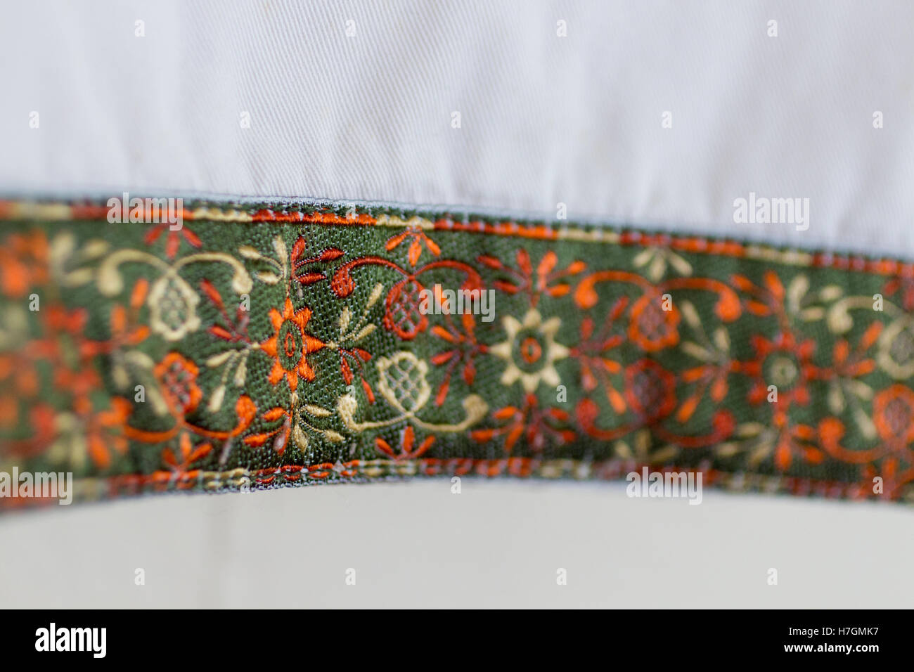 A close-up detail of fabric detail Stock Photo - Alamy