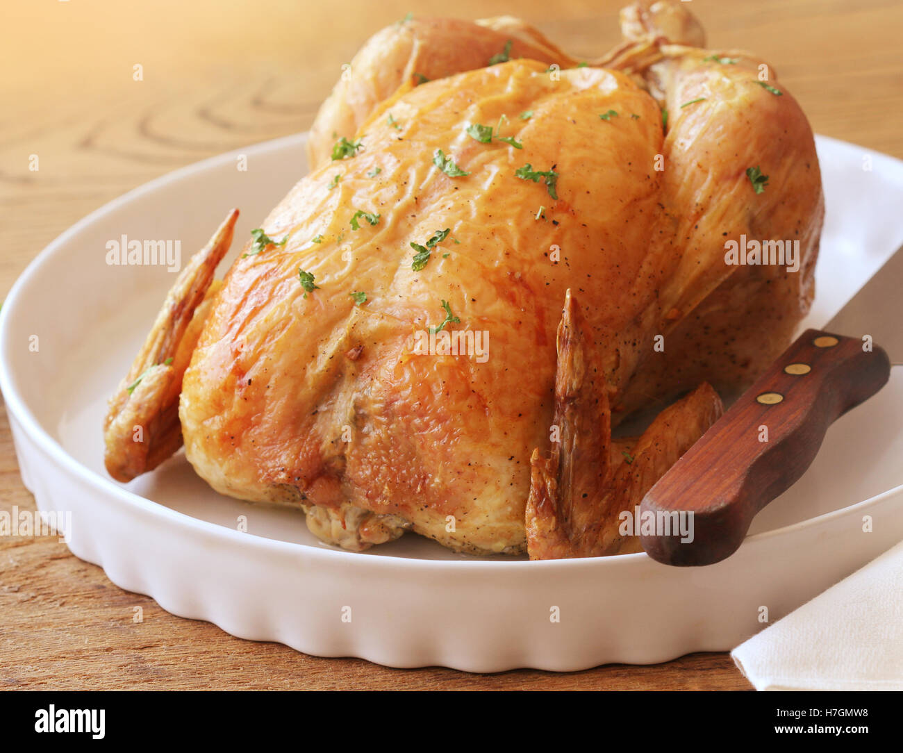 Whole roasted turkey Stock Photo - Alamy