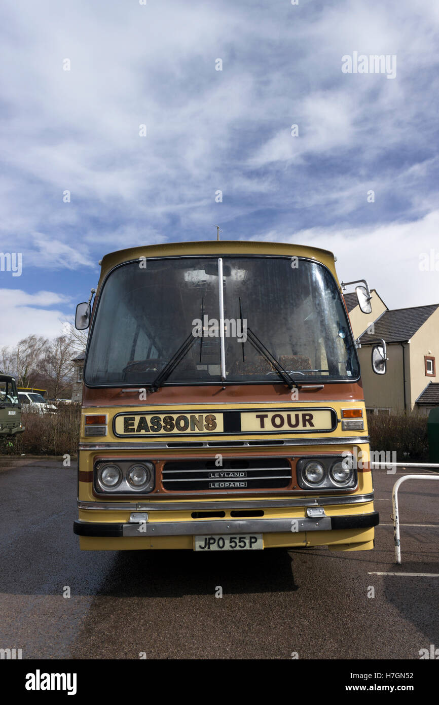 Leyland Leopard Coach Stock Photo - Alamy