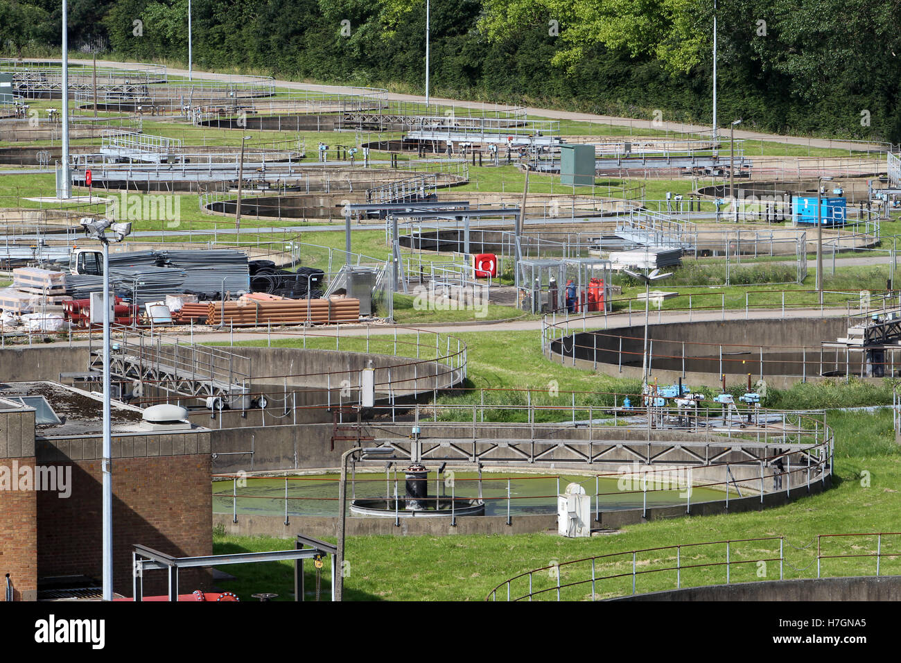Water treatment works hi-res stock photography and images - Alamy