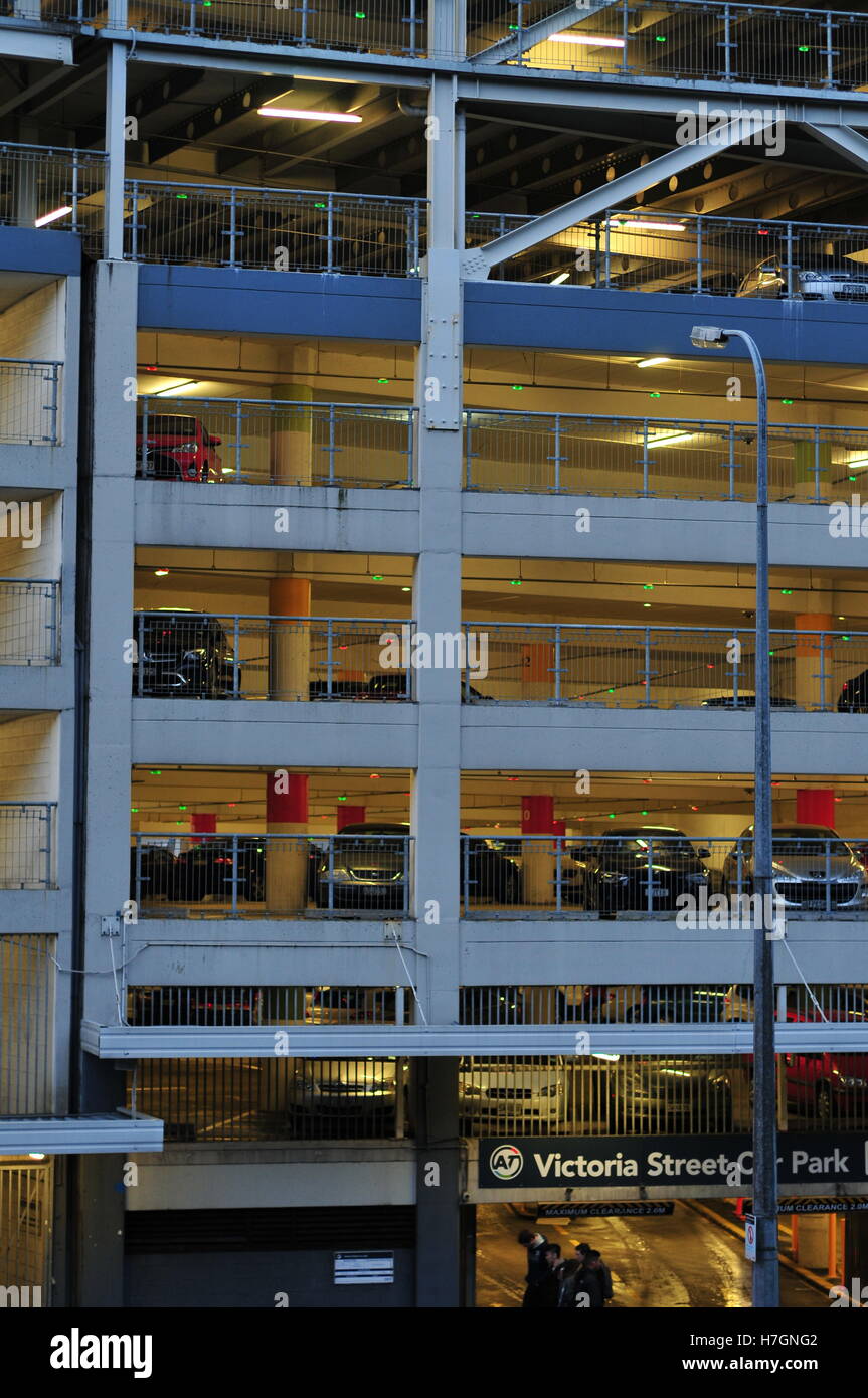 Multi level parking lot in hi-res stock photography and images - Alamy