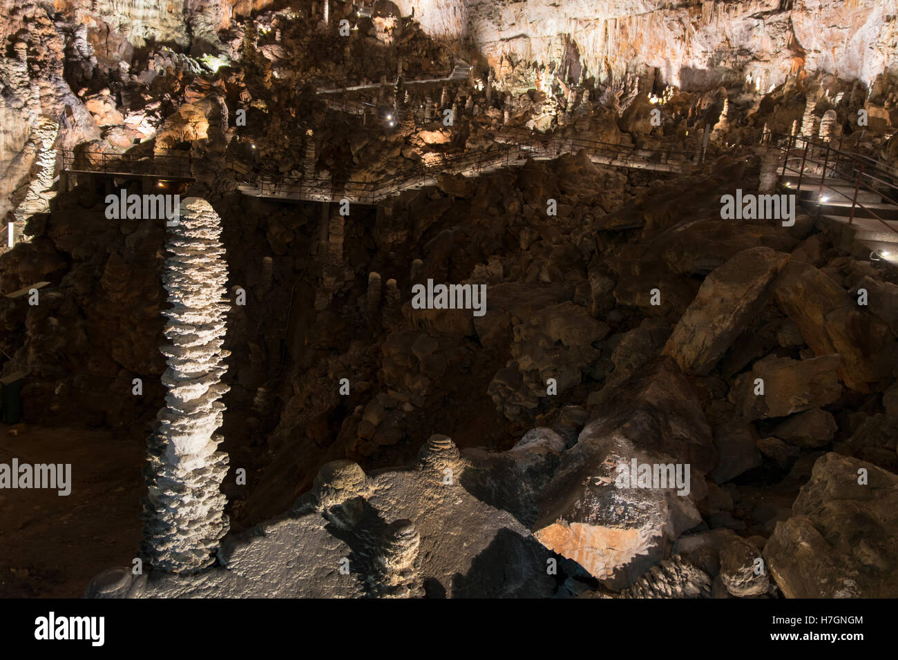 Details of the Grotta Gigante in Trieste Italy Stock Photo - Alamy