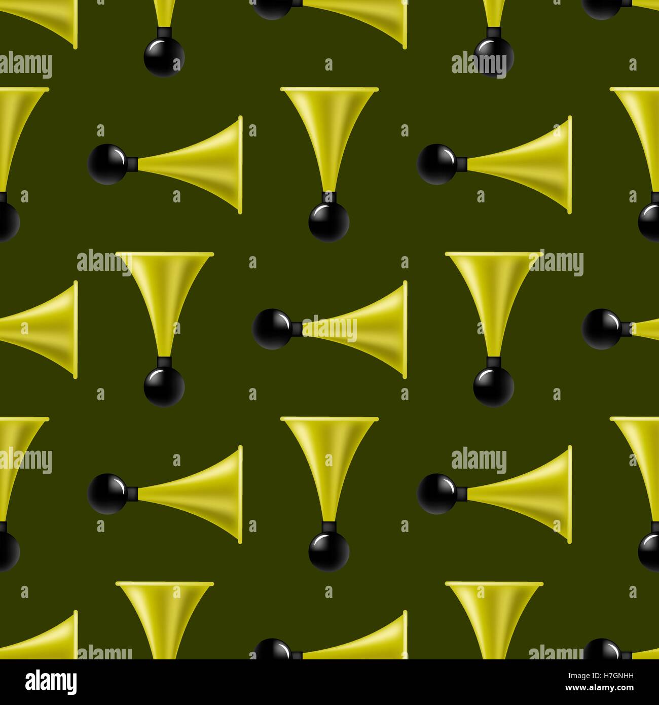 Beep horn Stock Vector Images - Alamy