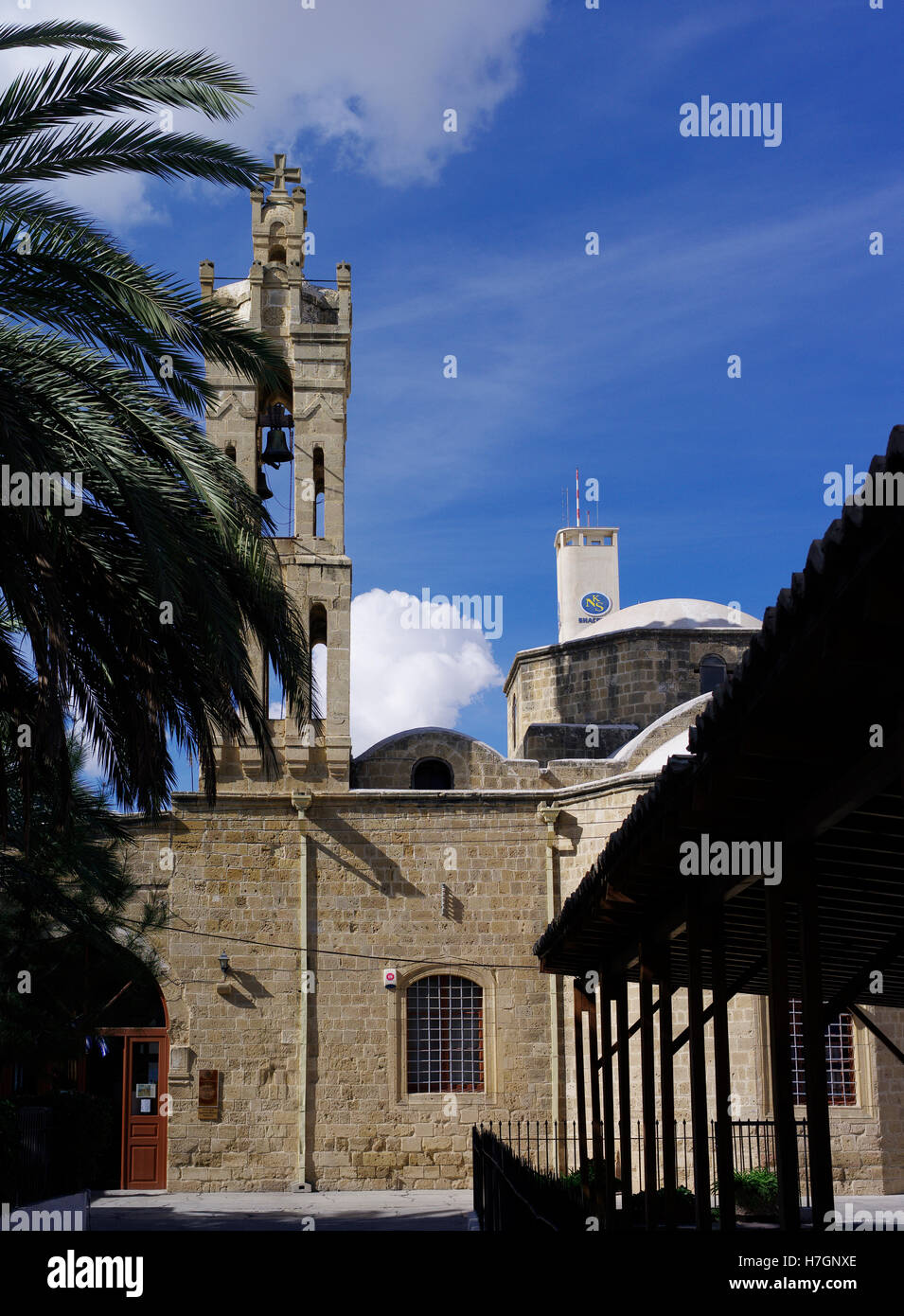 Detail of old church, Nicosia old town, Cyprus Stock Photo - Alamy