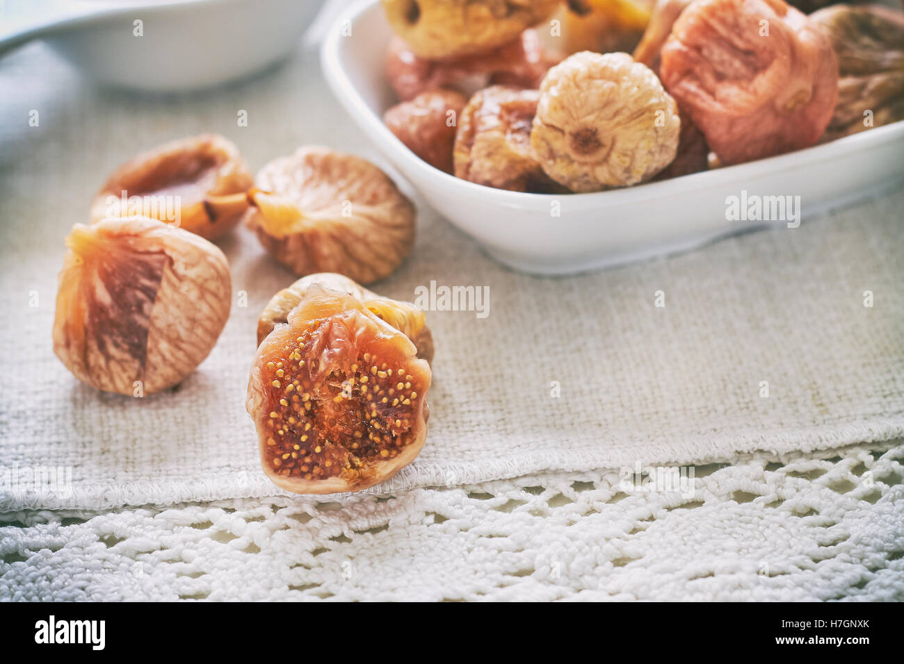 White bowl figs in white bowl hi-res stock photography and images - Alamy