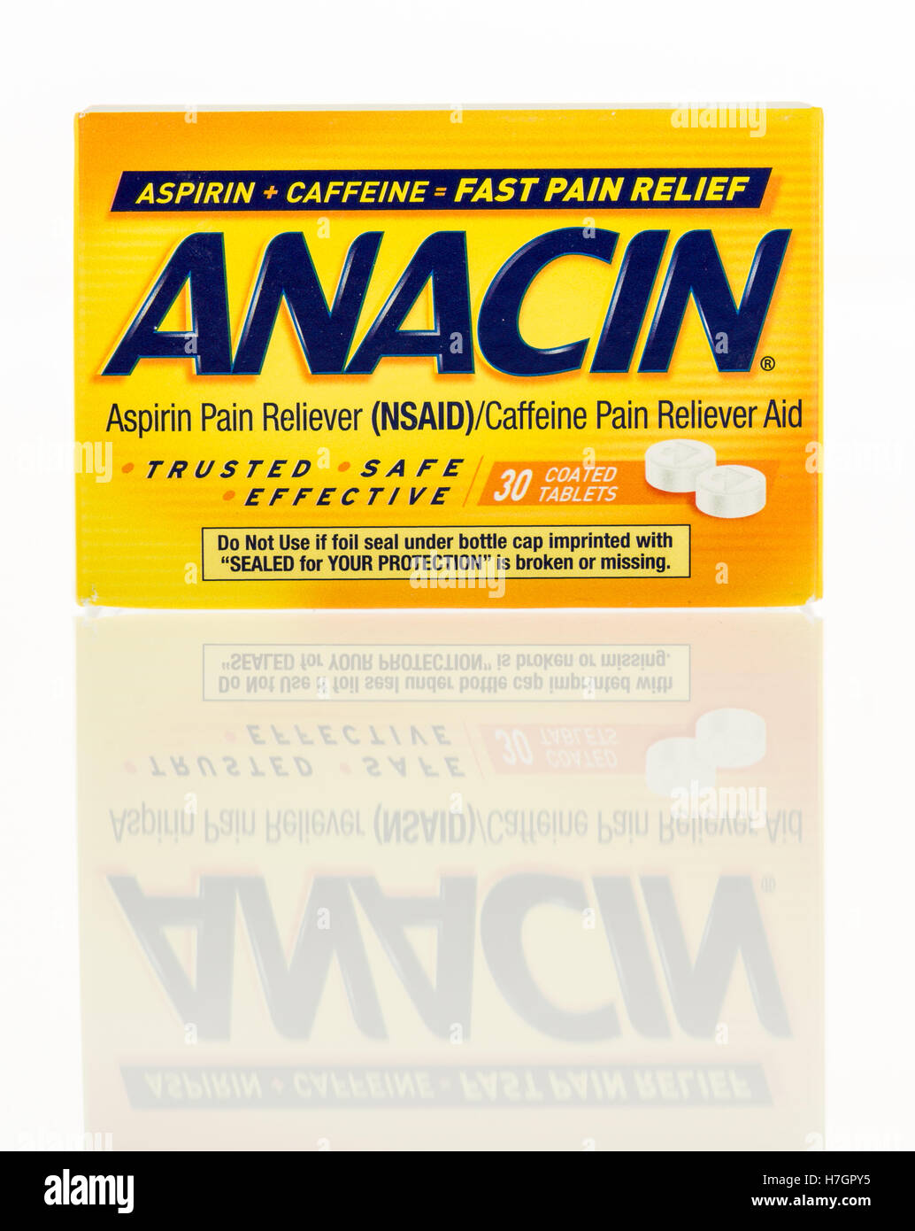 Anacin aspirin hi-res stock photography and images - Alamy
