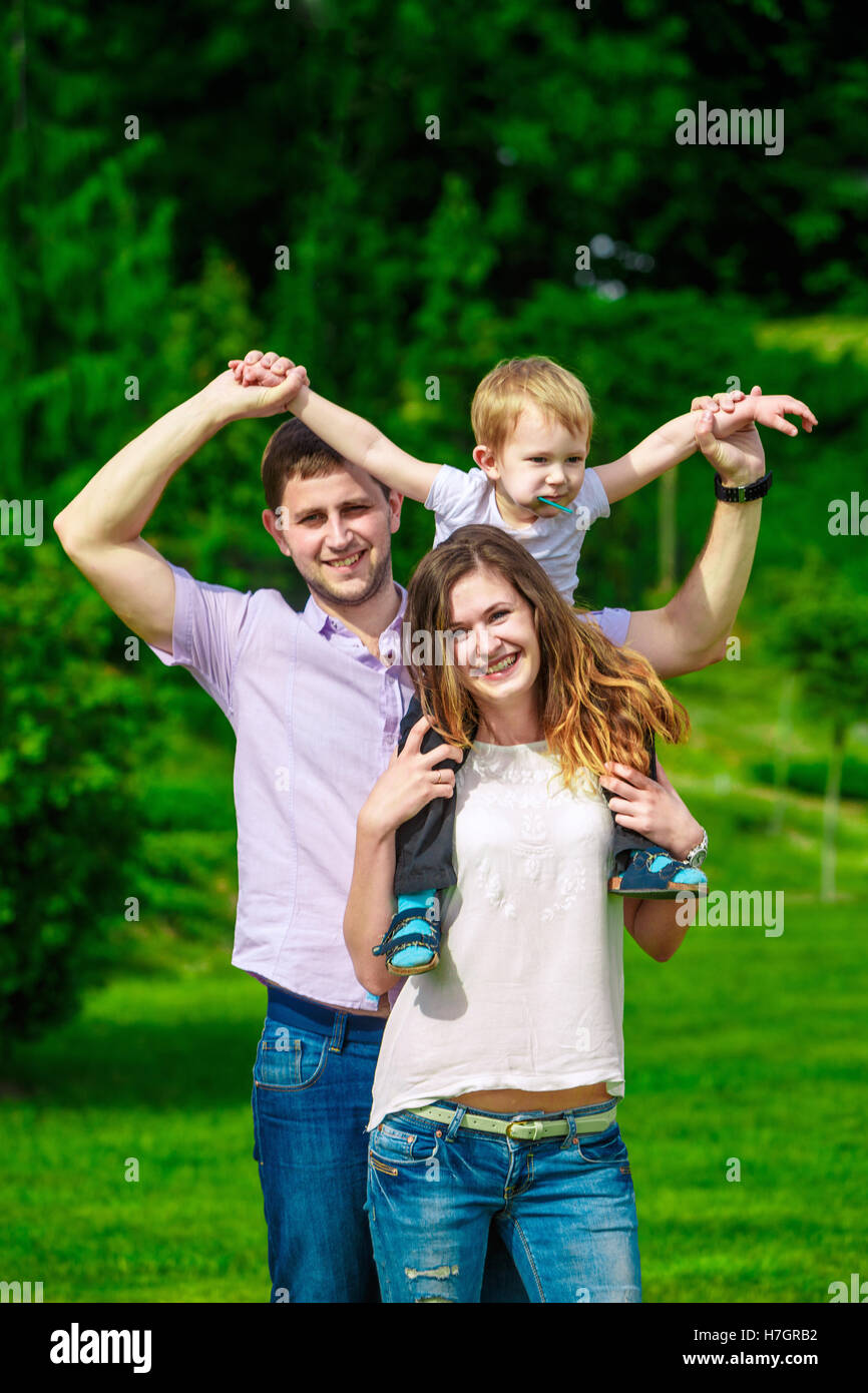 family - enjoying the life together Stock Photo - Alamy