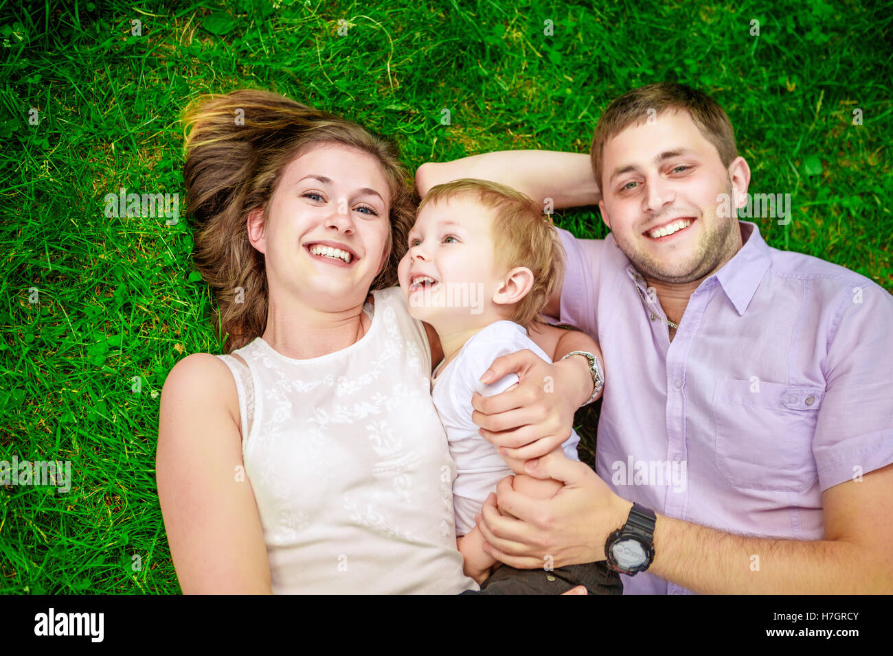 family - enjoying the life together Stock Photo - Alamy
