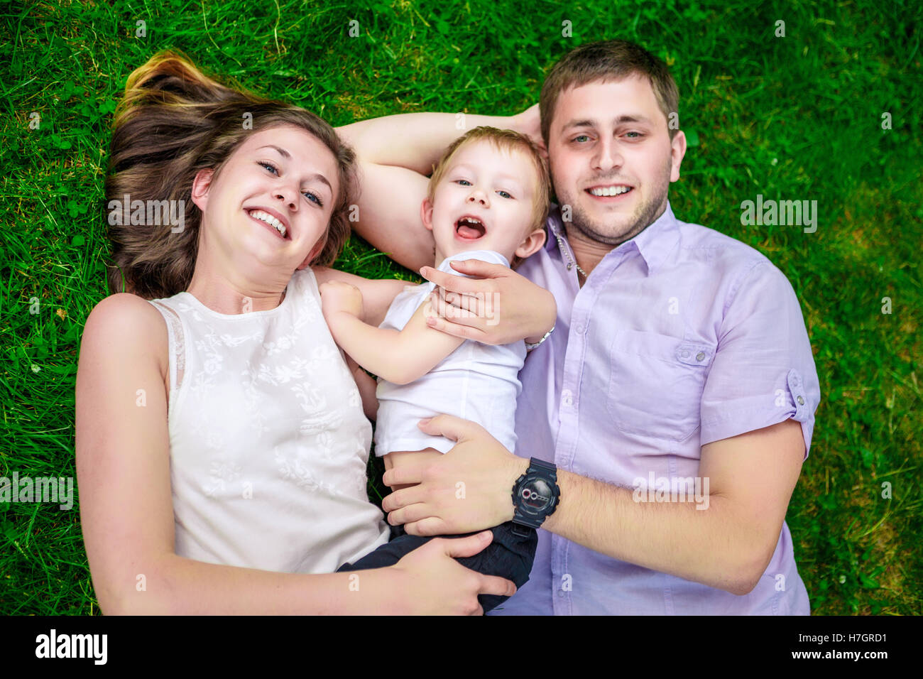 family - enjoying the life together Stock Photo - Alamy