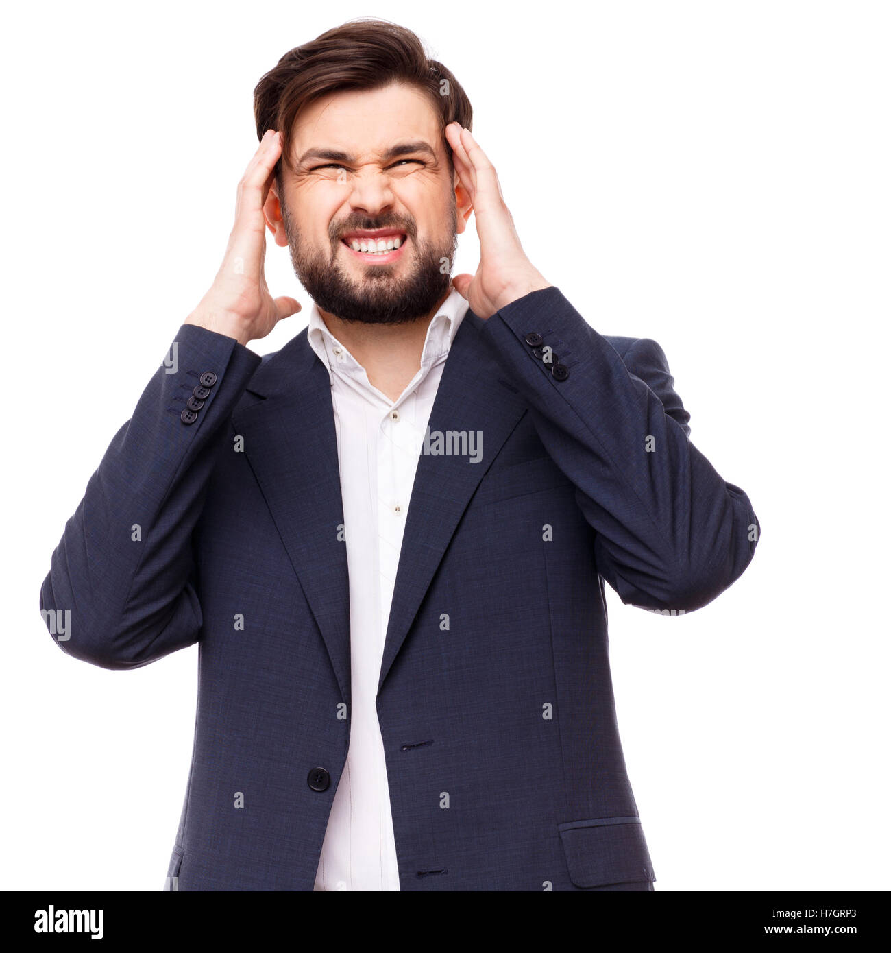Confident businessman portrait Stock Photo - Alamy