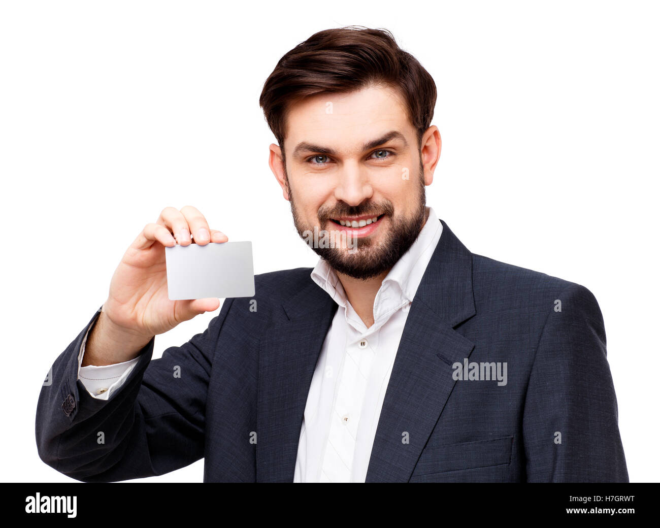 Confident businessman portrait Stock Photo - Alamy