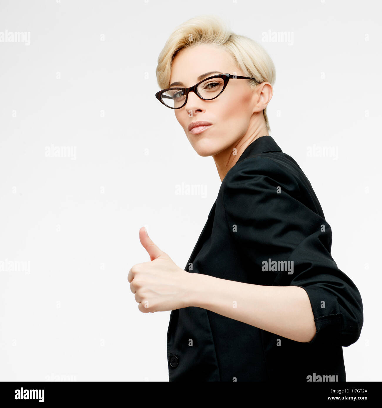 Business woman portrait Stock Photo - Alamy