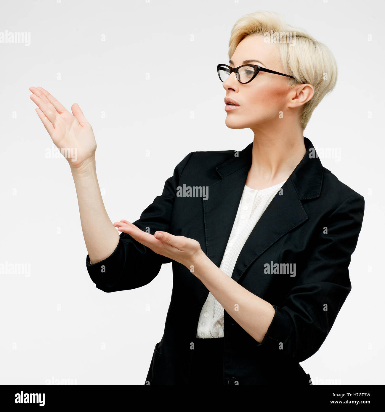 Business woman portrait Stock Photo - Alamy