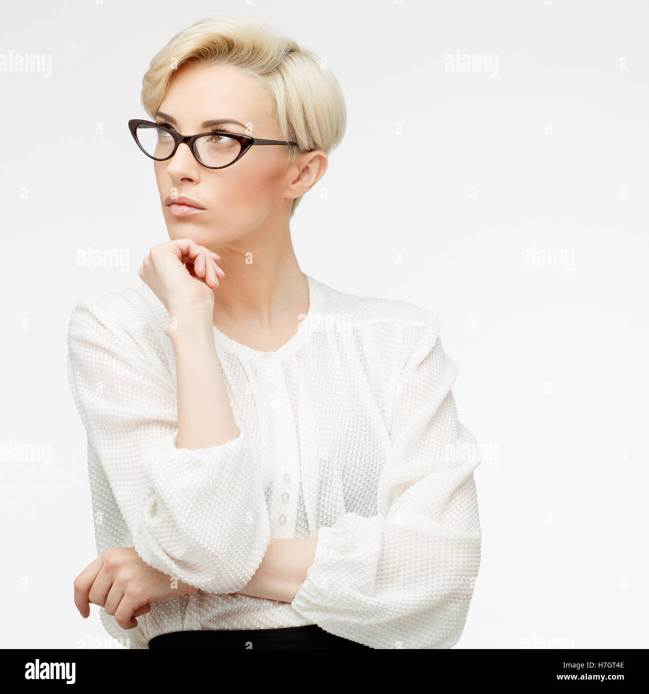 Business woman portrait Stock Photo - Alamy