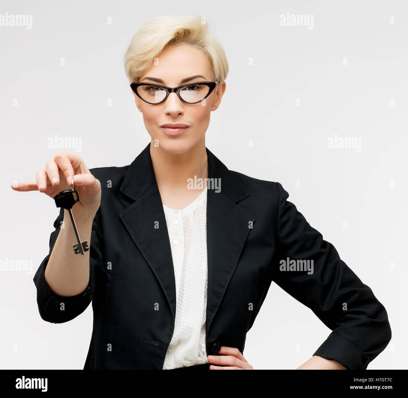 Business woman portrait Stock Photo - Alamy