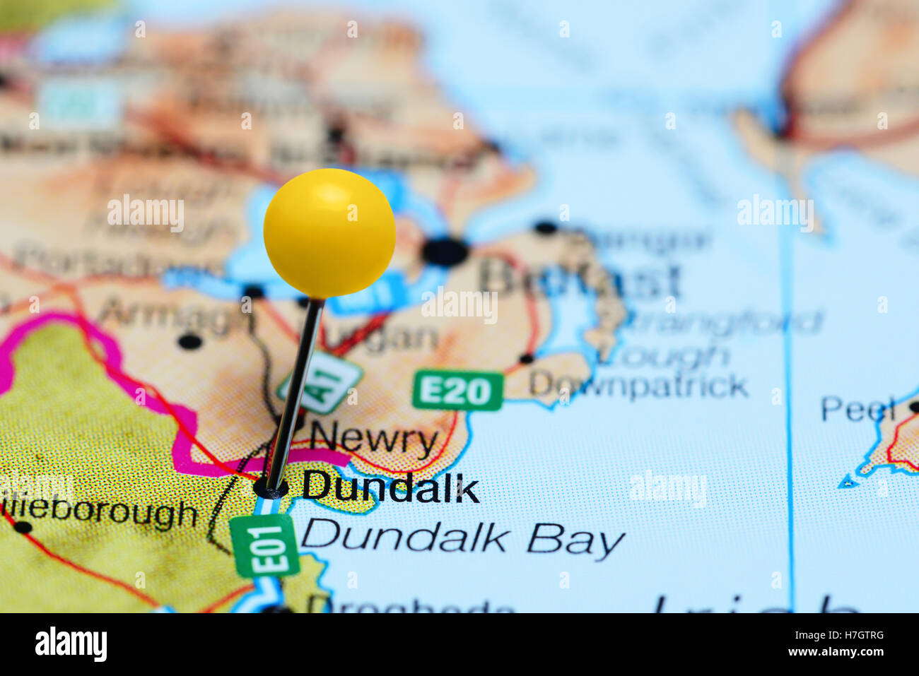 Map of dundalk hi-res stock photography and images - Alamy