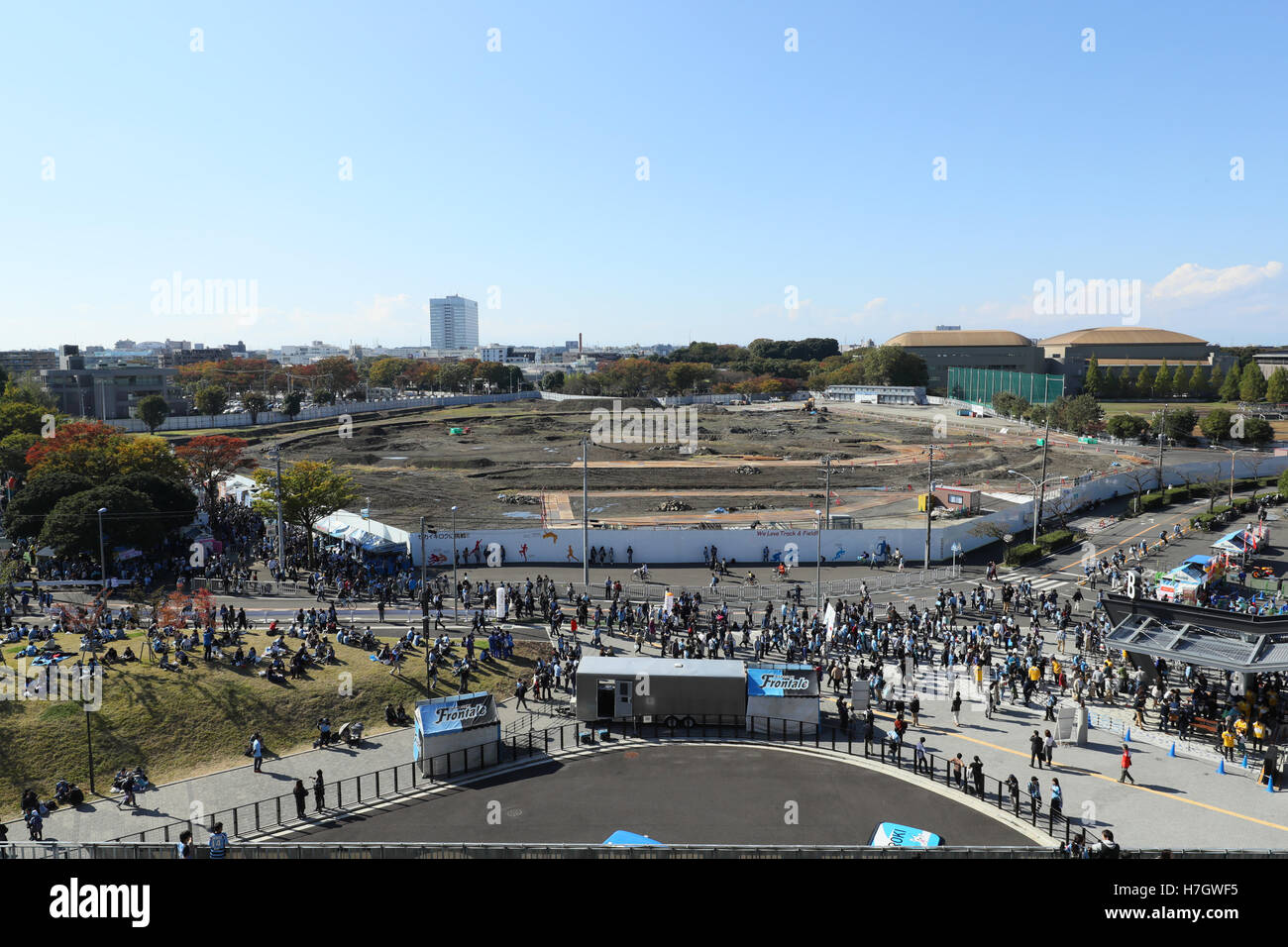 Kawasaki Todoroki Stadium, Kanagawa, Japan. 3rd Nov, 2016. General view ...