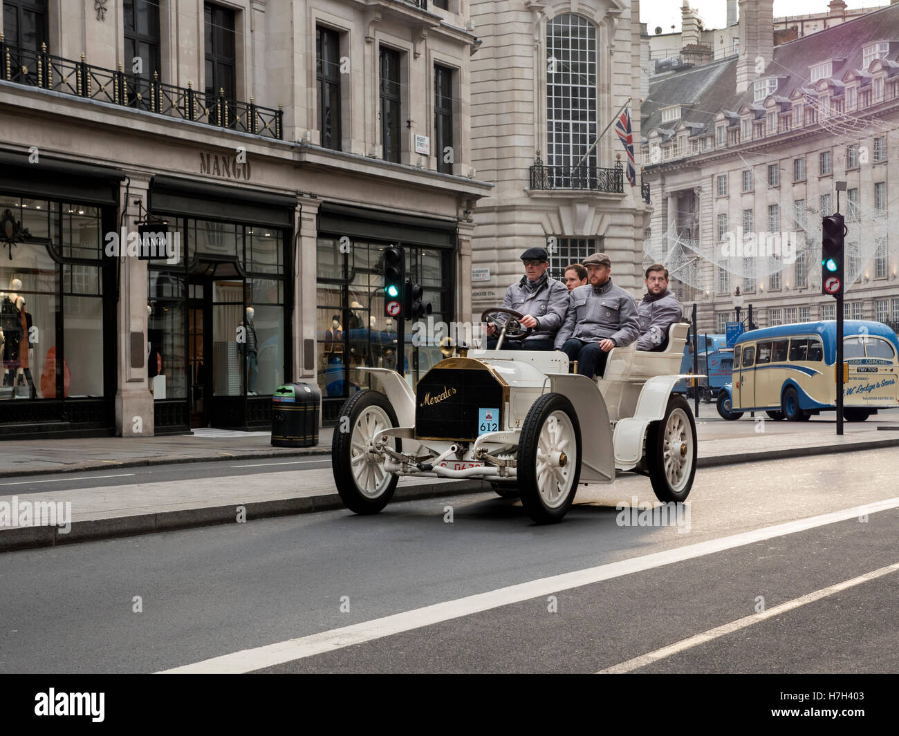 1902 Mercedes-Simplex Veteran Car on display at the 2016 Regent Street ...