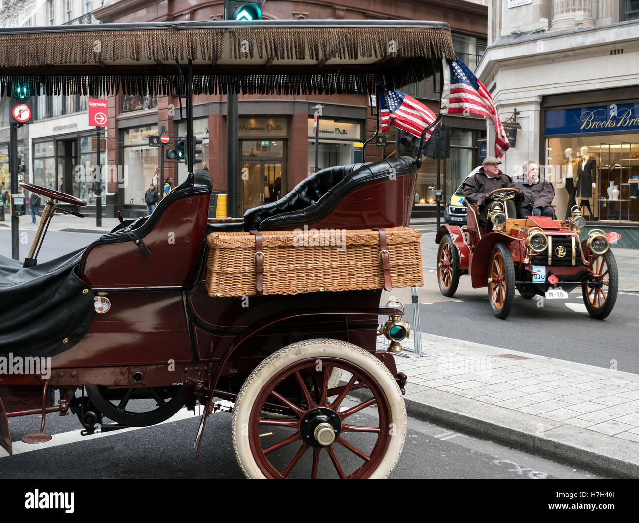 Veteran Car's on display at the 2016 Regent Street Motor Show ...
