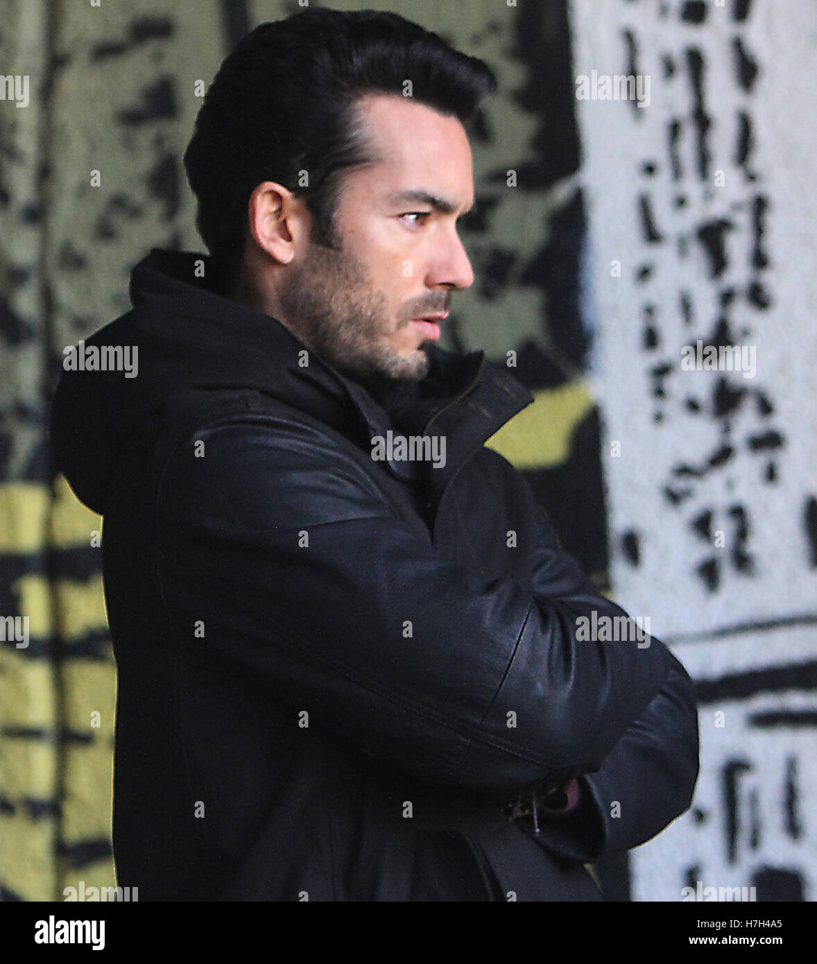 New York, New York, USA. 04th Nov, 2016. Aaron Diaz shooting on ...