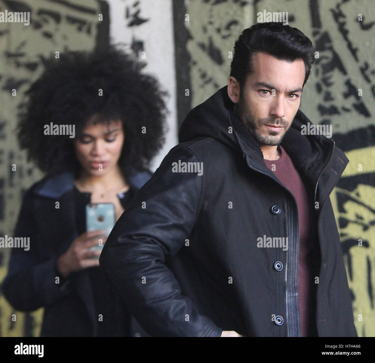 New York, New York, USA. 04th Nov, 2016. Aaron Diaz shooting on ...