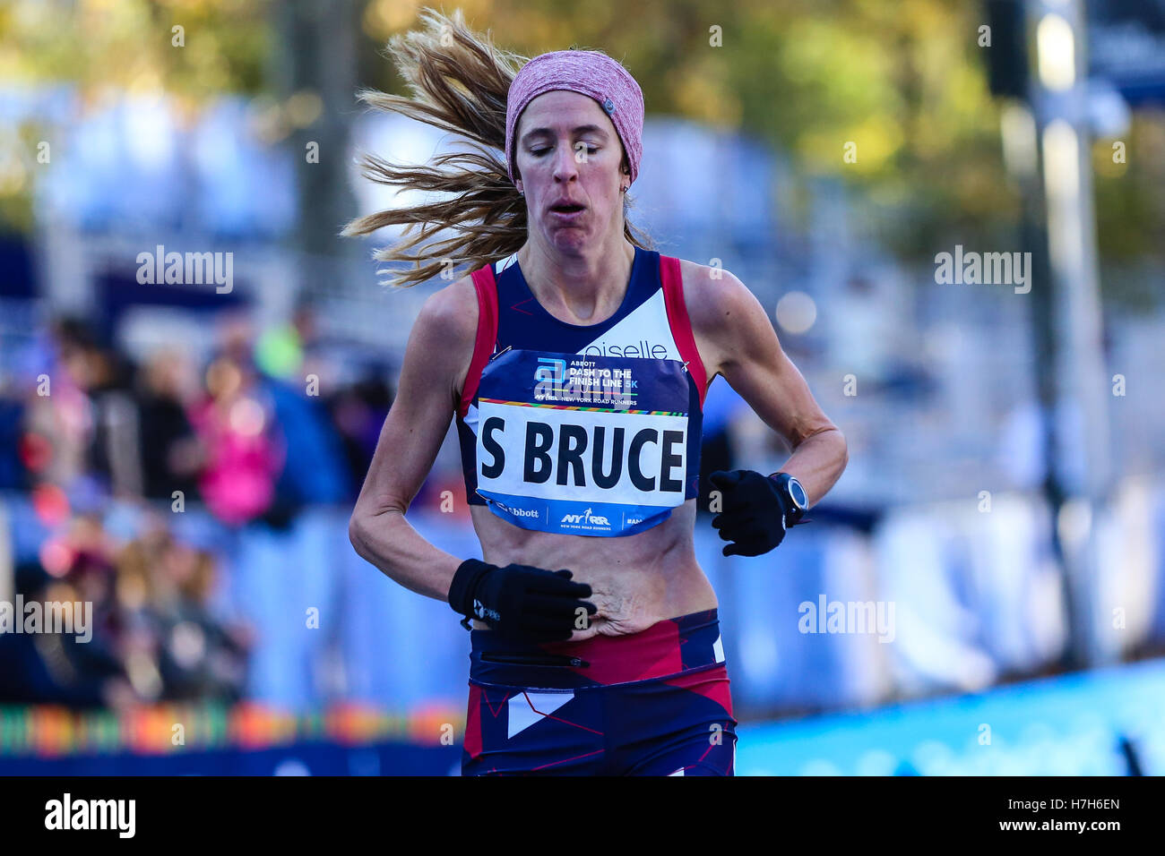 New York, USA. 05th Nov, 2016. Stephanie Bruce (USA) was the 3rd place ...