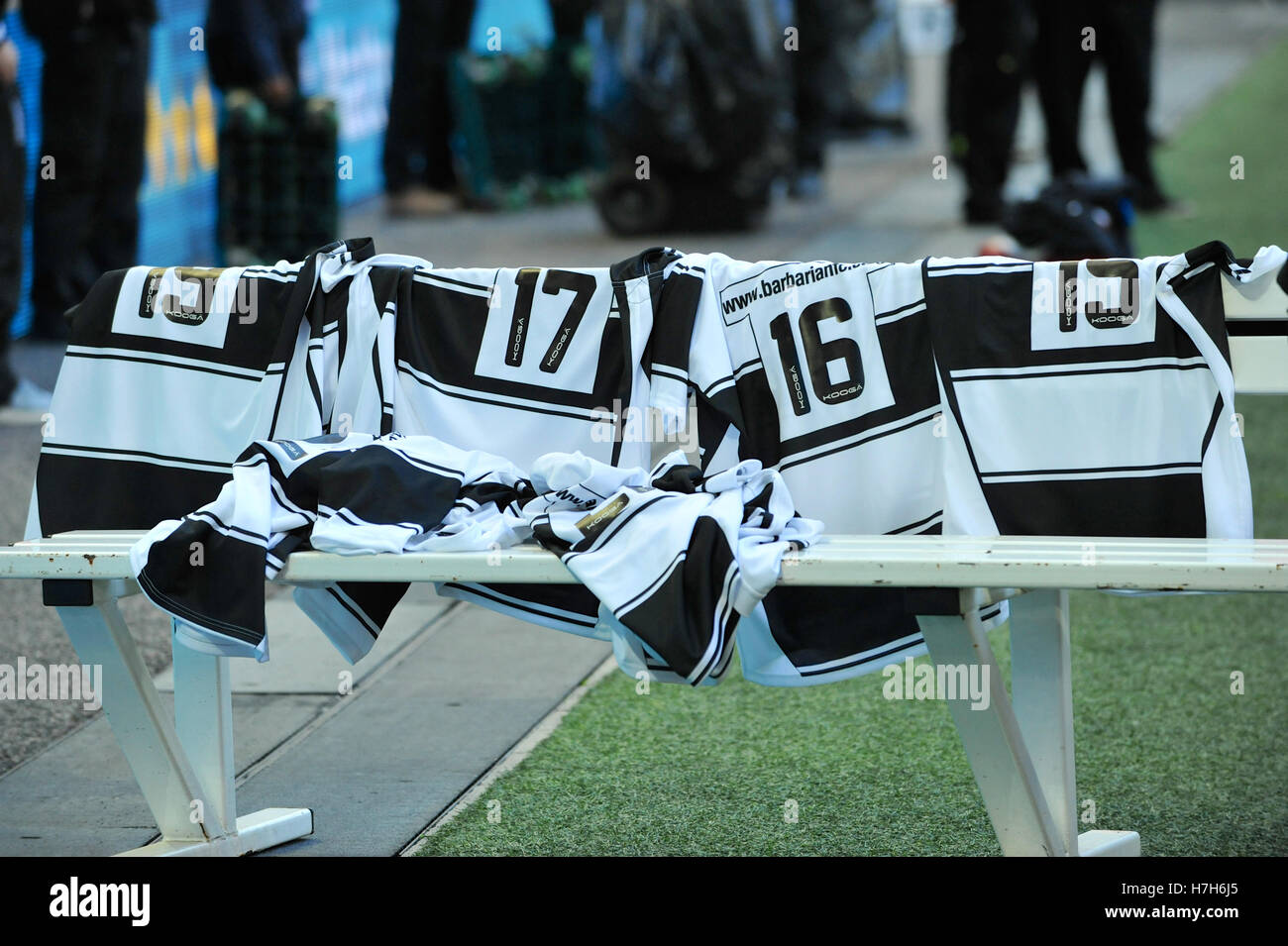 Springboks rugby bench hi-res stock photography and images - Alamy