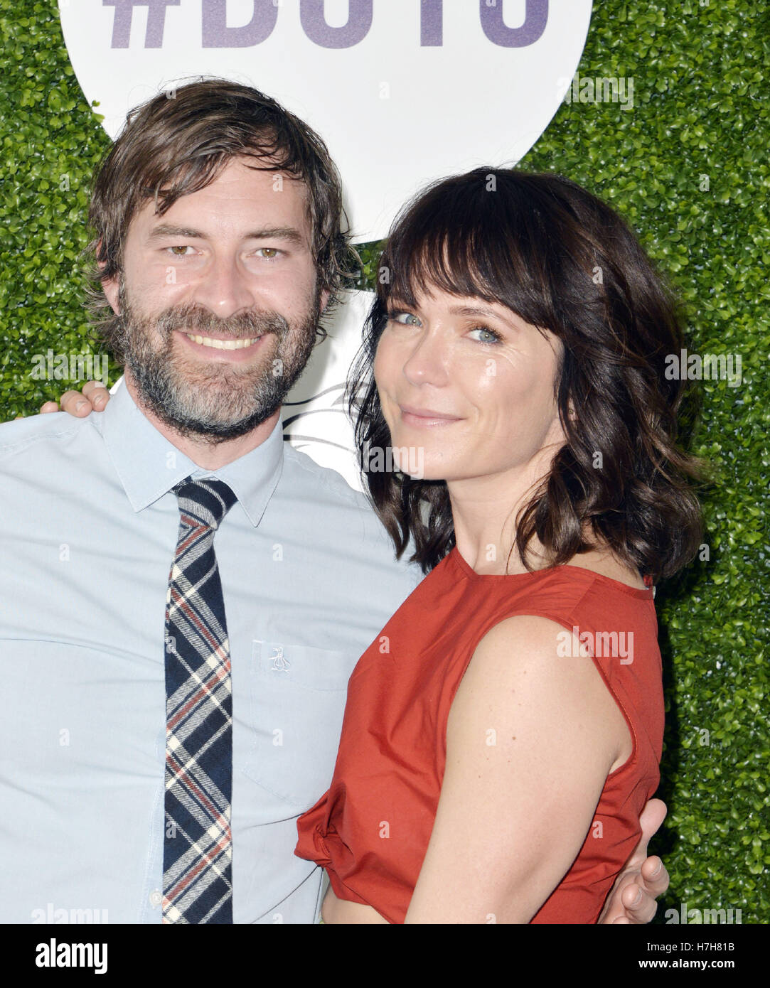 Arcadia, Ca. 5th Nov, 2016. Mark Duplass and Katie Aselton attends the ...