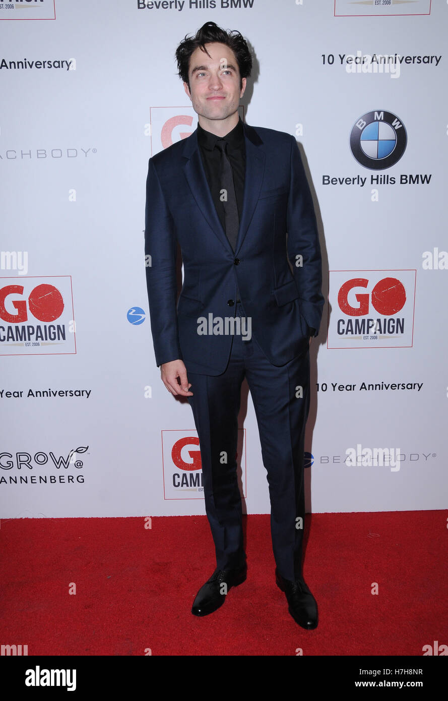 Los Angeles, CA, USA. 5th Nov, 2016. Robert Pattison. GO Campaign's ...