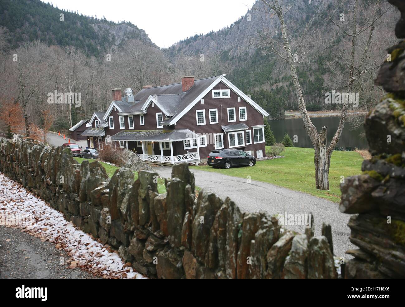Dixville Notch. 5th Nov, 2016. Picture taken on Nov. 5, 2016 shows a ...