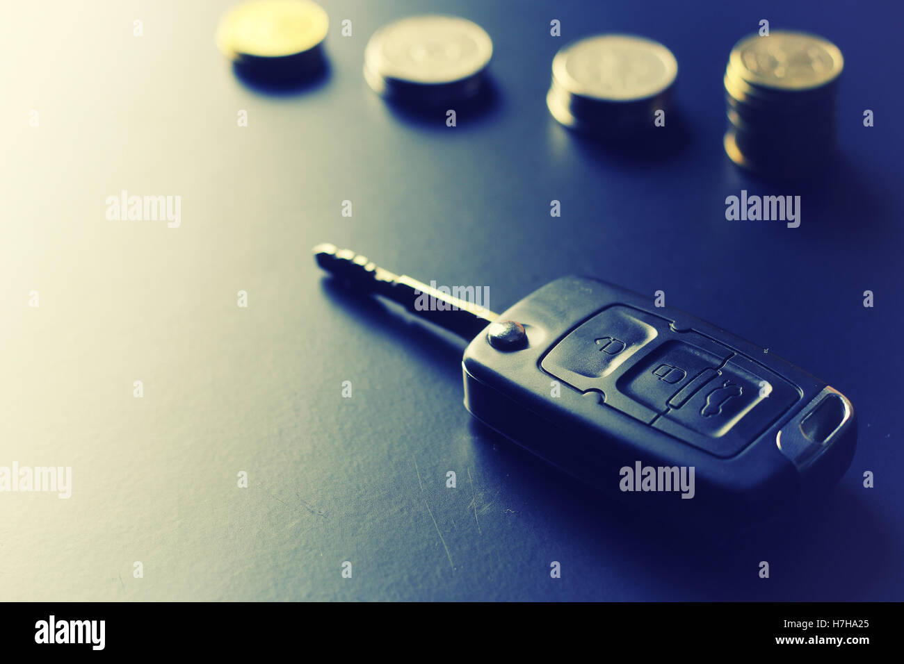Money key gift Stock Photo - Alamy