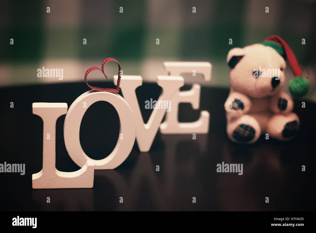 love shape text letter Stock Photo - Alamy
