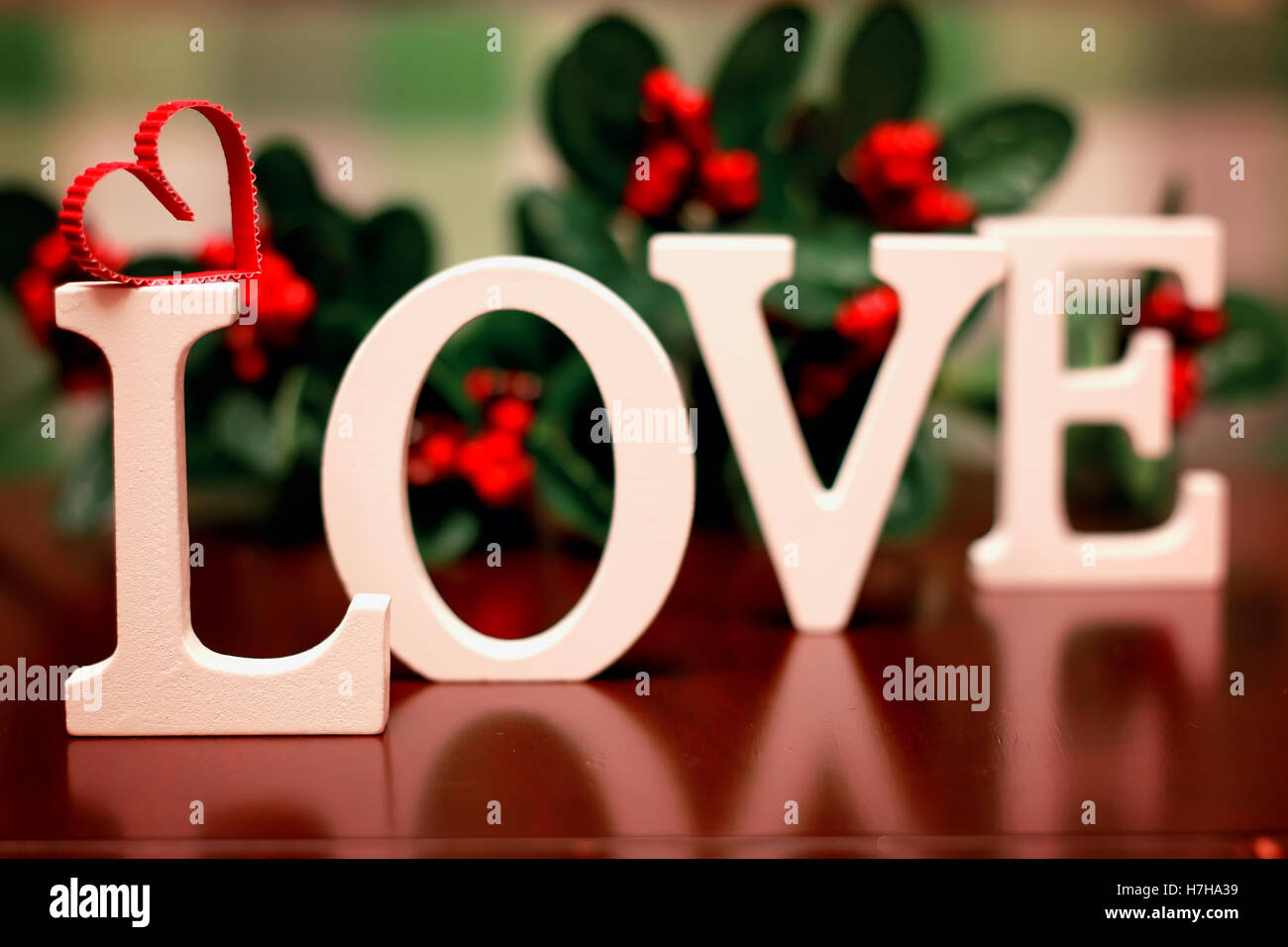 valentine day love shape Stock Photo - Alamy