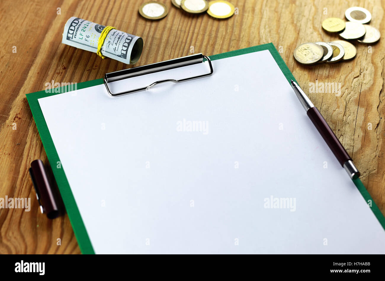 Fountain dollar coins on green hi-res stock photography and images - Alamy