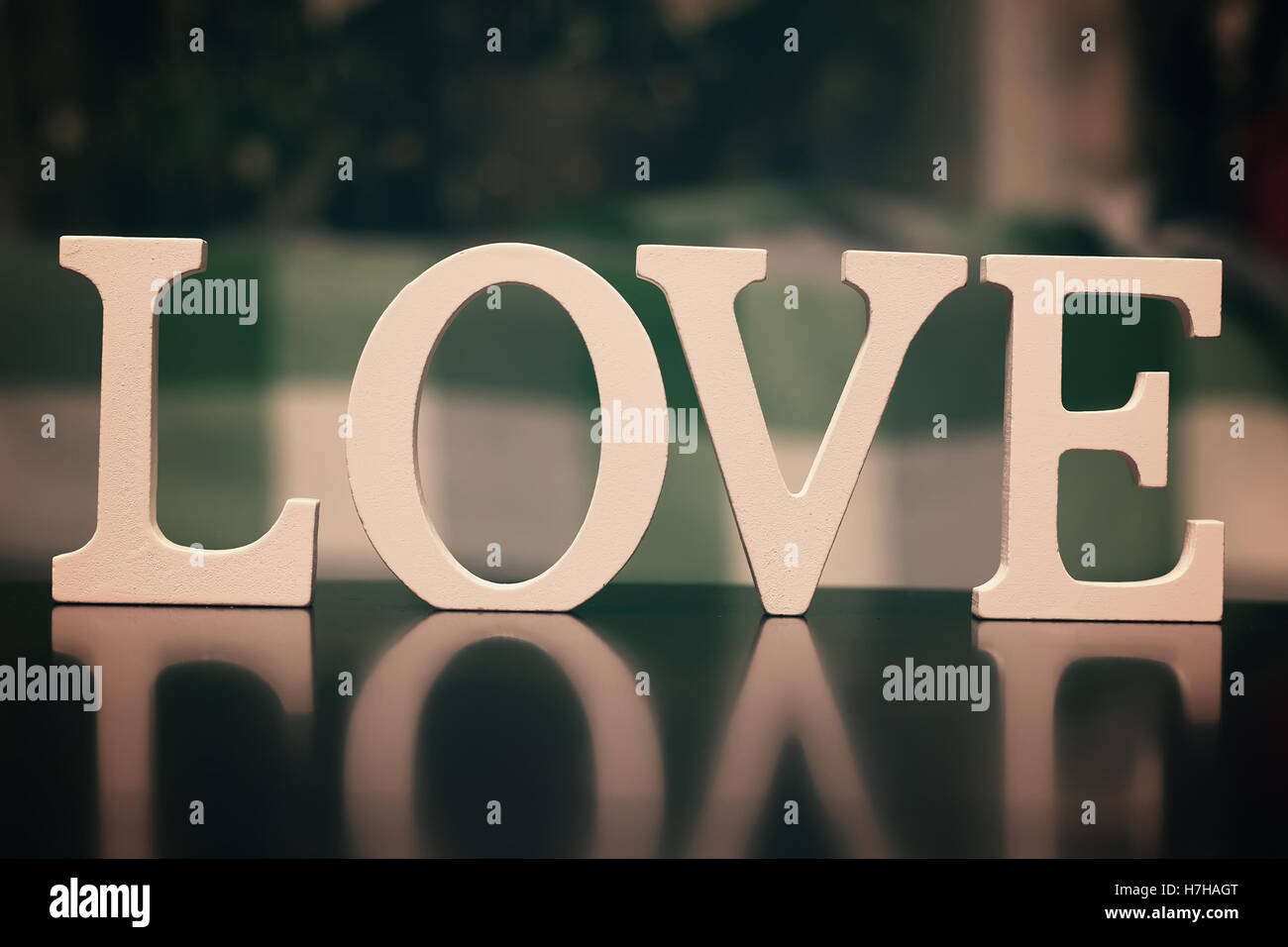 love shape text letter Stock Photo - Alamy