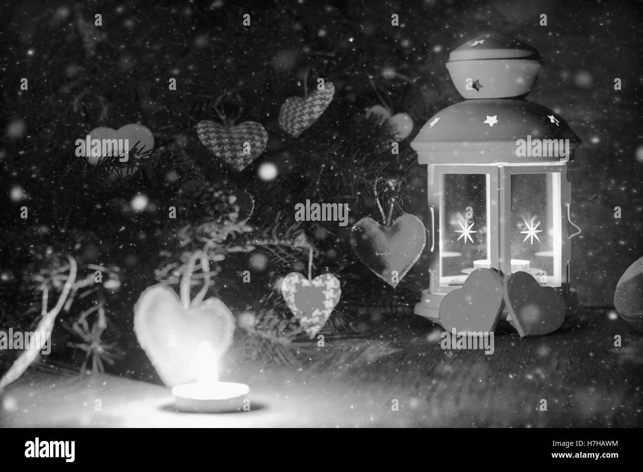 Bokeh lighting Black and White Stock Photos & Images - Alamy