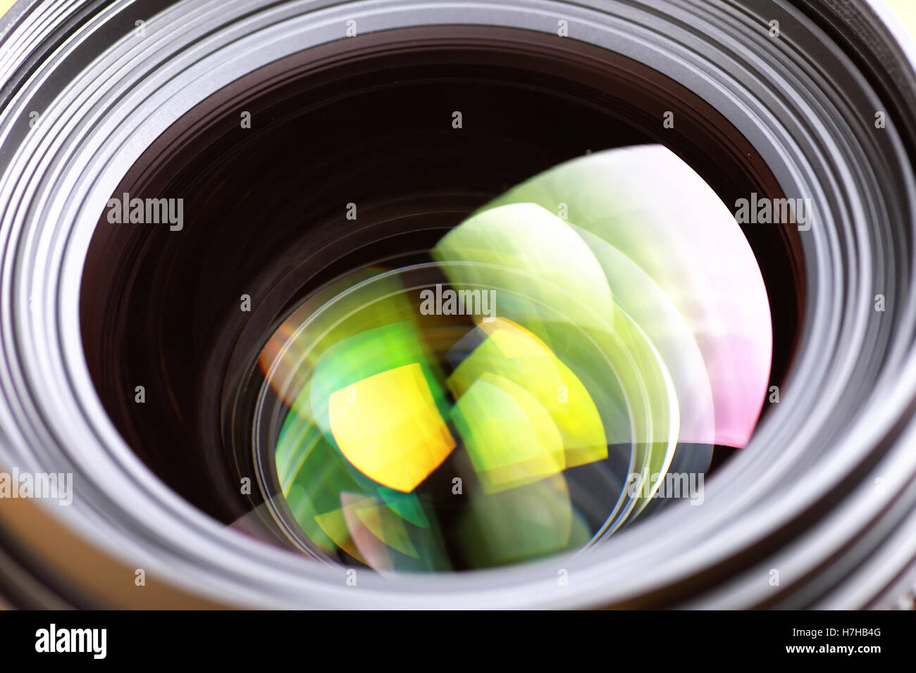 lens color reflection photo Stock Photo - Alamy
