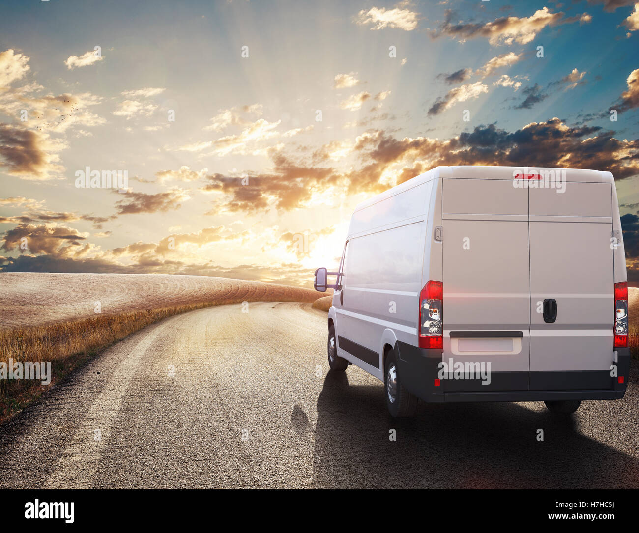 Courier transport hi-res stock photography and images - Alamy
