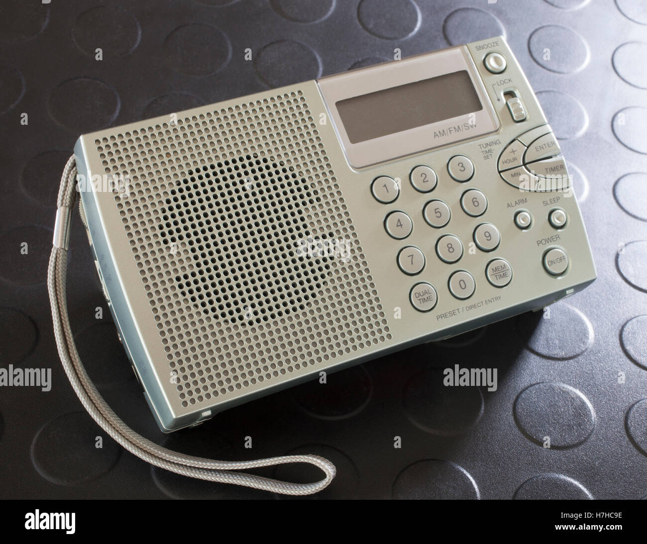 Radio to stay in touch when the power goes off Stock Photo - Alamy