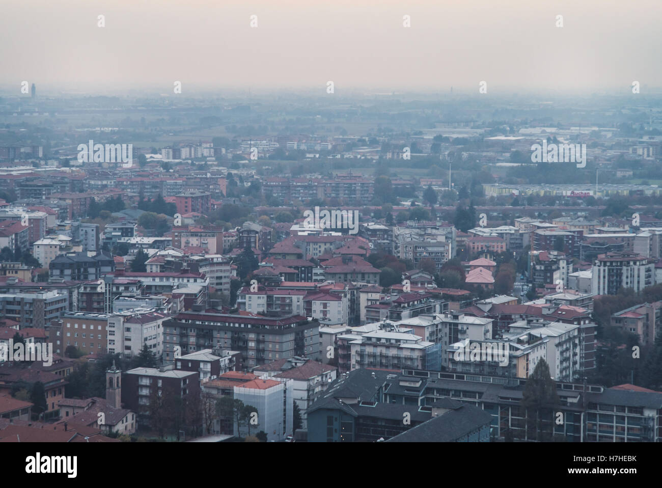 A city from above Stock Photo - Alamy