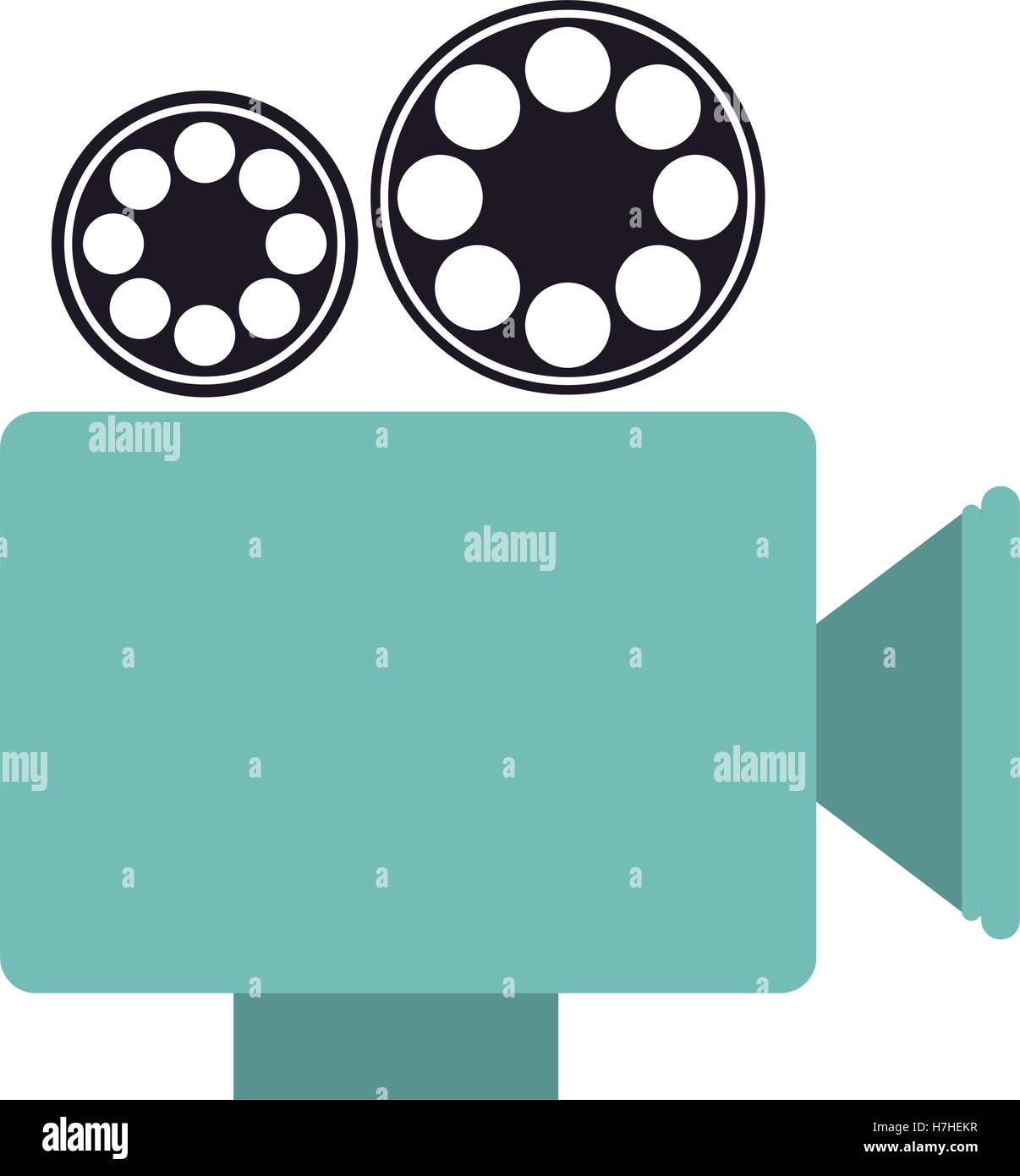 Vintage film reels Stock Vector Images - Alamy