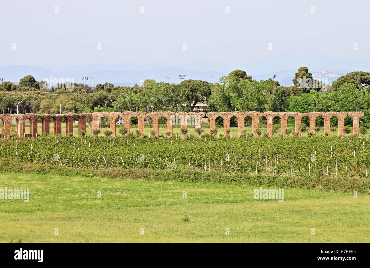 Acquedotto Appio Claudio in Rome, Italy - HDR Stock Photo - Alamy