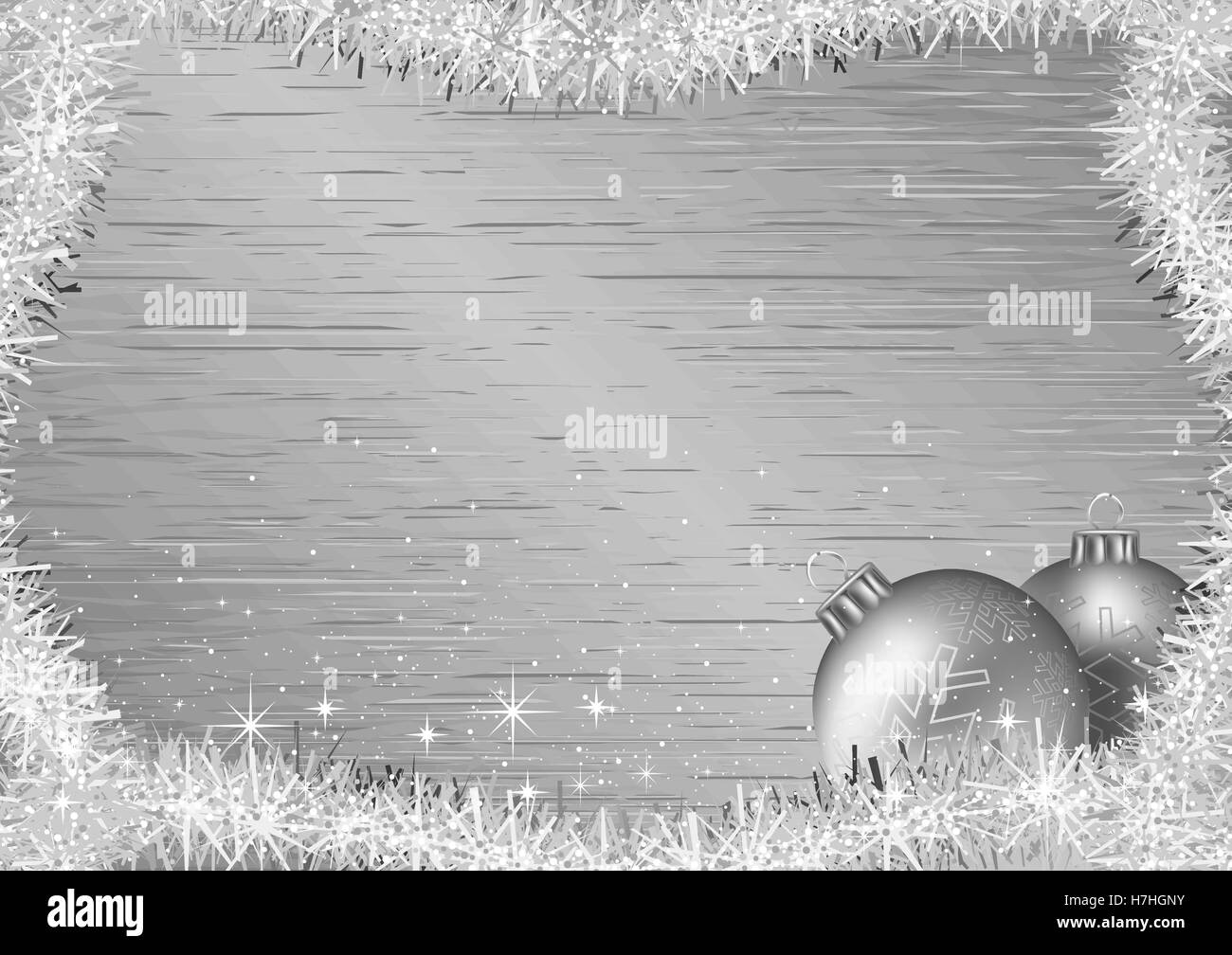 Silver Christmas Background Stock Vector Image & Art - Alamy