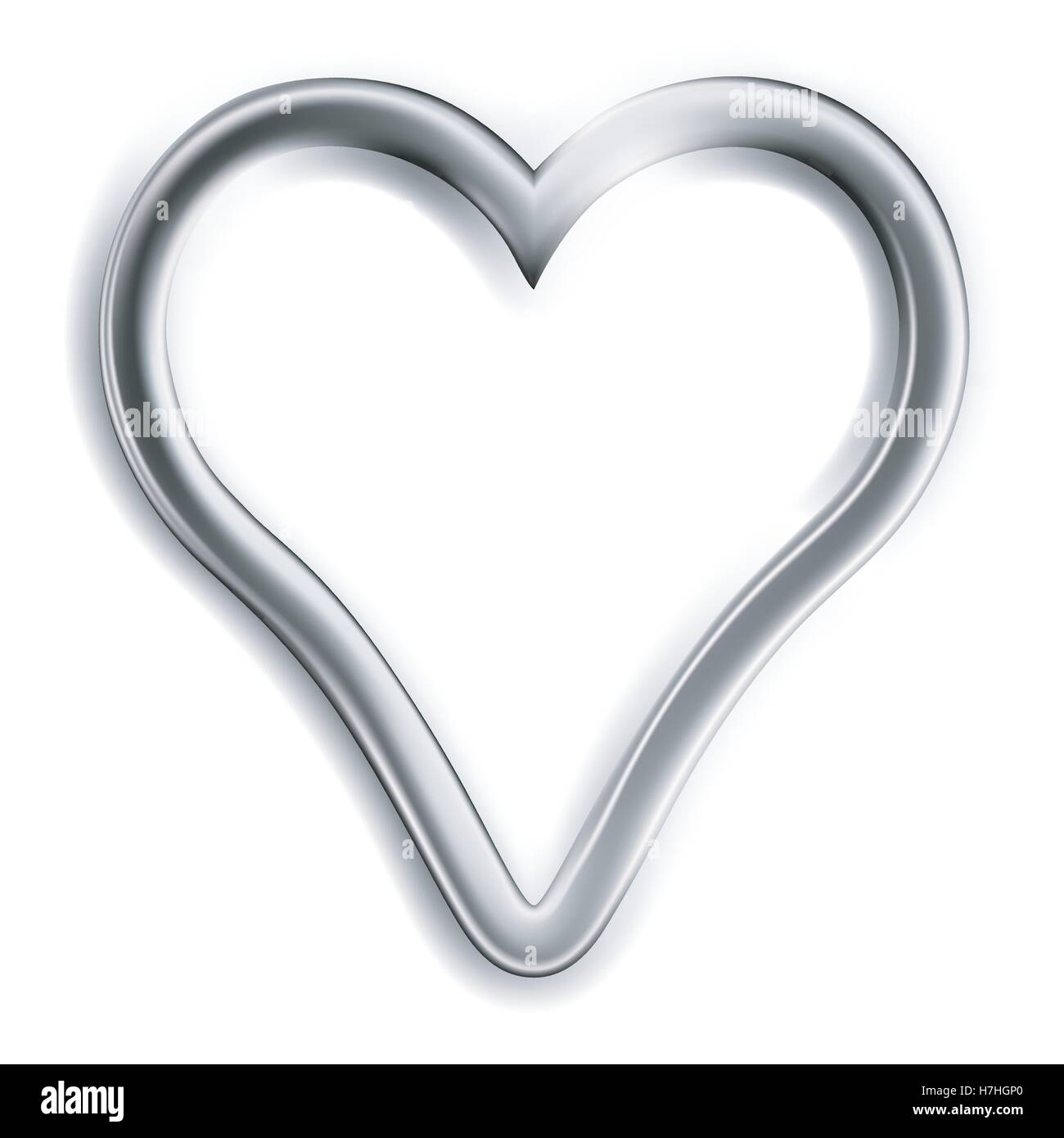 Silver love Cut Out Stock Images & Pictures - Alamy