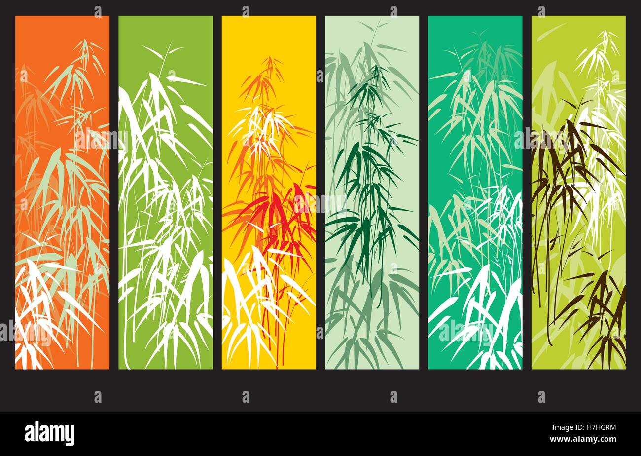 Abstract background with bamboo Stock Vector Image & Art - Alamy